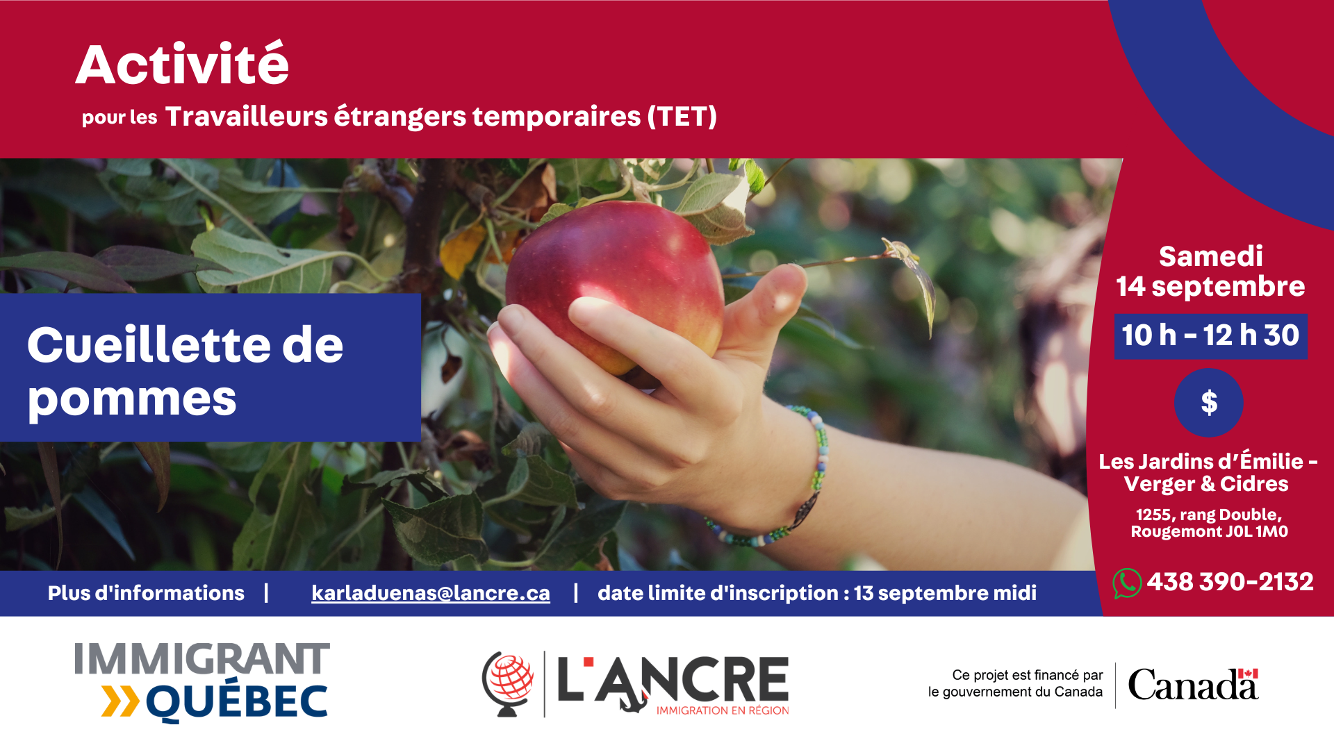 Rougemont / Cueillette de pommes - Infotetquebec